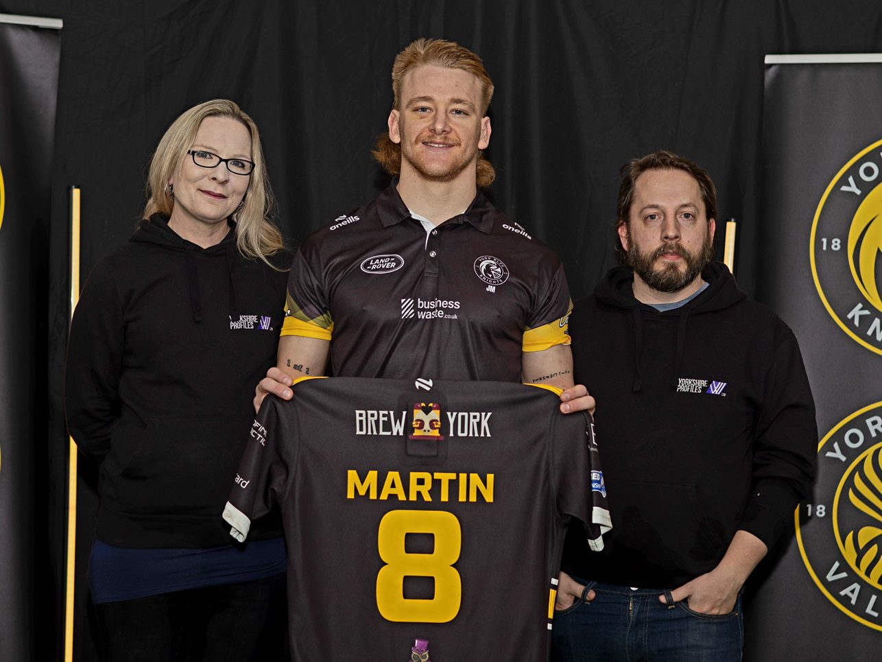 York RLFC Sponsorship 2025 - Yorkshire Profiles Ltd